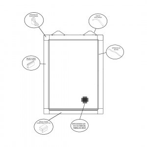 RFSH10 - Roll-Formed Single Hung Screen - RiteScreen Shop